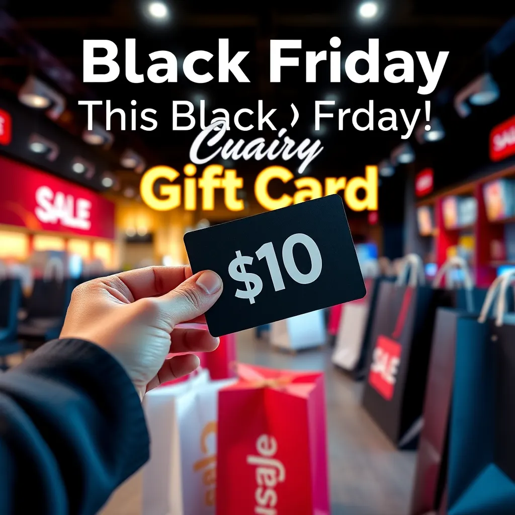 Grab a $10 Gift Card This Black Friday! 💸 | CoinDailies