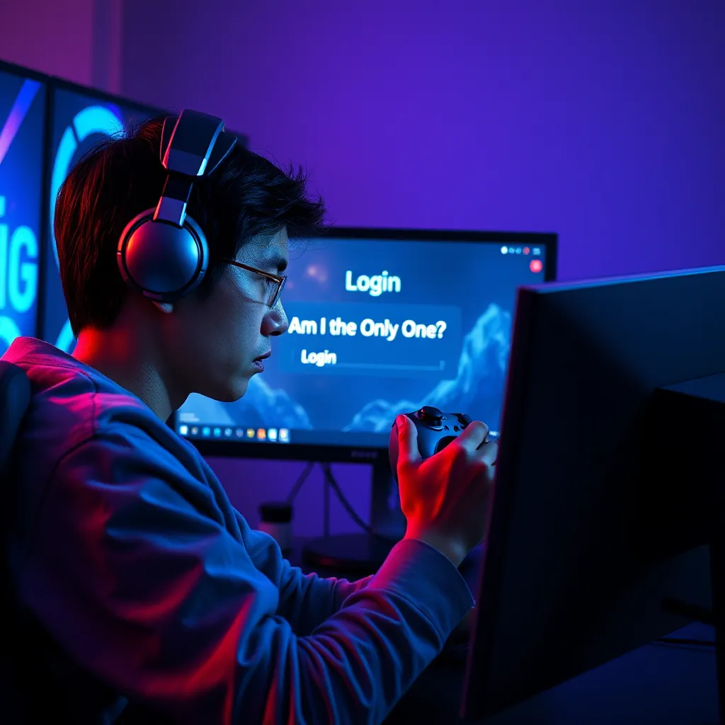 Login Issues with 'Am I the Only One?' Game Persisting | CoinDailies