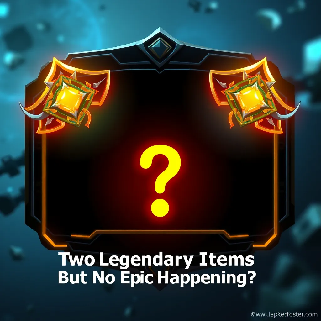 Two Legendary Items But No Epic Yet: What's Happening? | CoinDailies